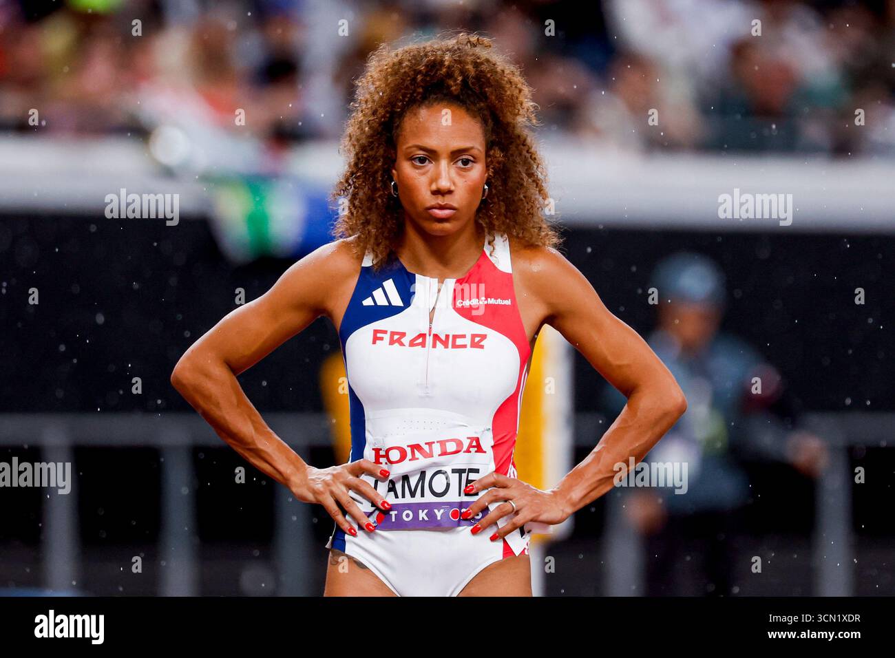 Rénelle Lamote of France competing in the Women's 800 Metres during ...