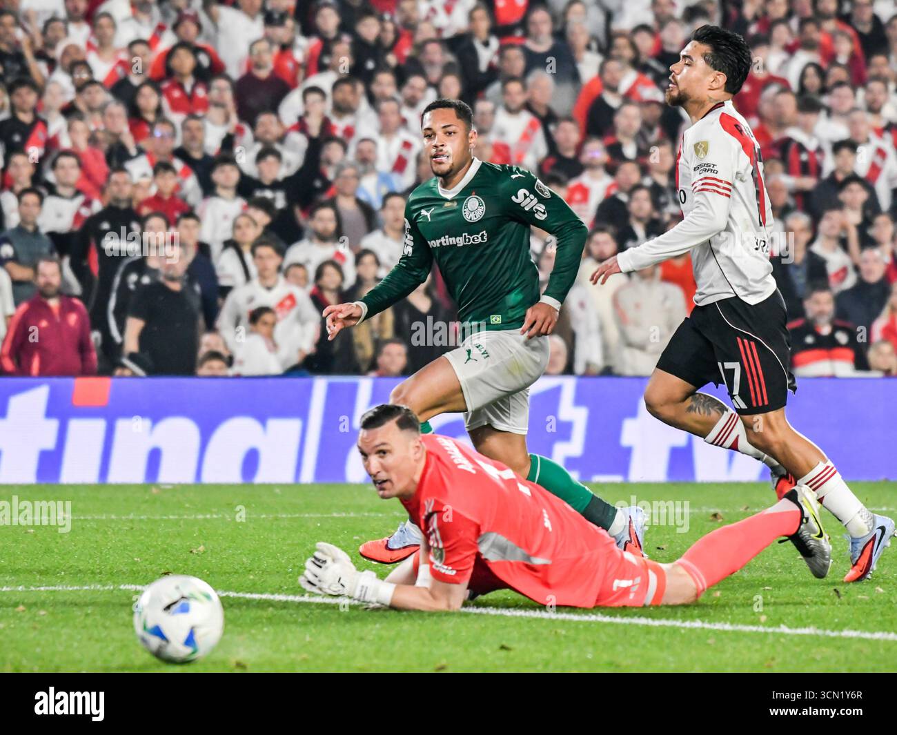 September 17, 2025. Monumental Stadium, Buenos Aires, Argentina. Vitor ...
