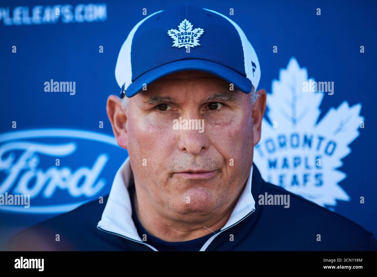 Toronto Maple Leafs head coach Craig Berube speaks to media during NHL ...