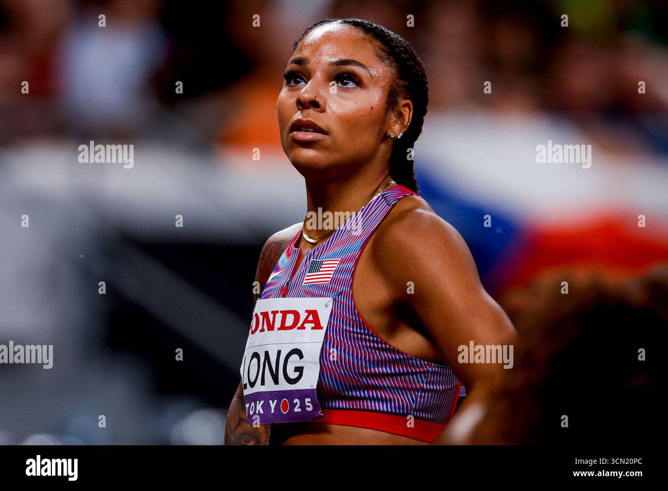 Mckenzie Long of United States of America competing in the Women's 200 ...