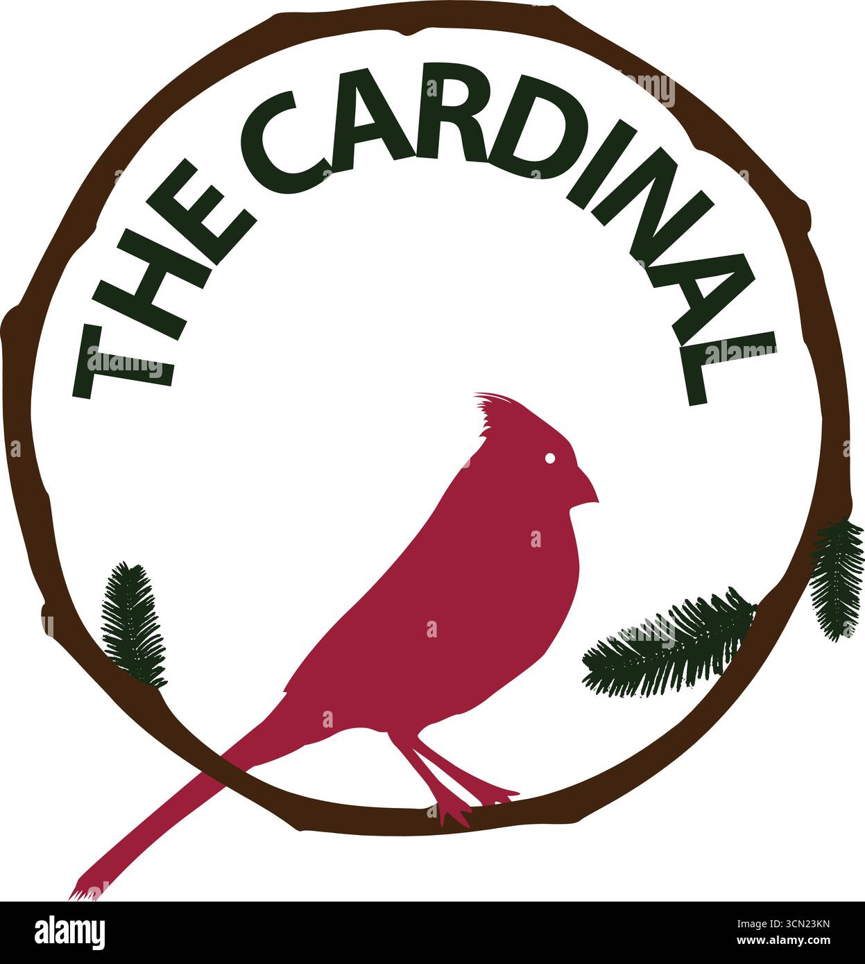 Red perched Cut Out Stock Images & Pictures - Alamy