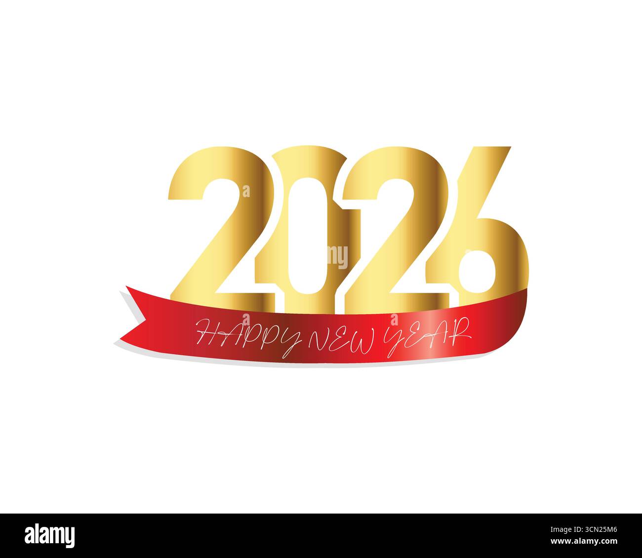 Anniversary 2026 golden label hi-res stock photography and images - Alamy