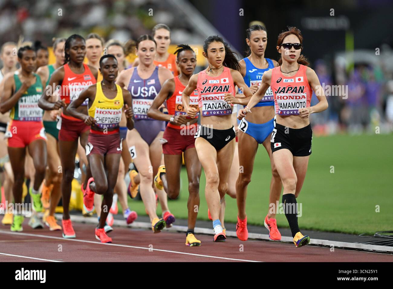 (L-R) Nozomi Tanaka (JPN), Yuma Yamamoto (JPN), SEPTEMBER 18, 2025 ...