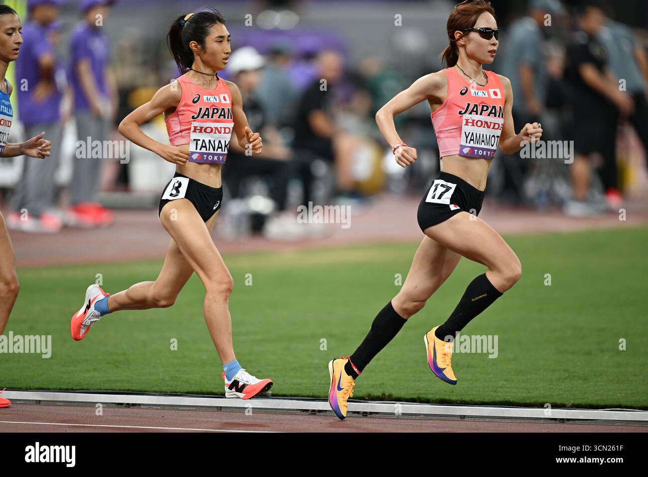 (L-R) Nozomi Tanaka (JPN), Yuma Yamamoto (JPN), SEPTEMBER 18, 2025 ...