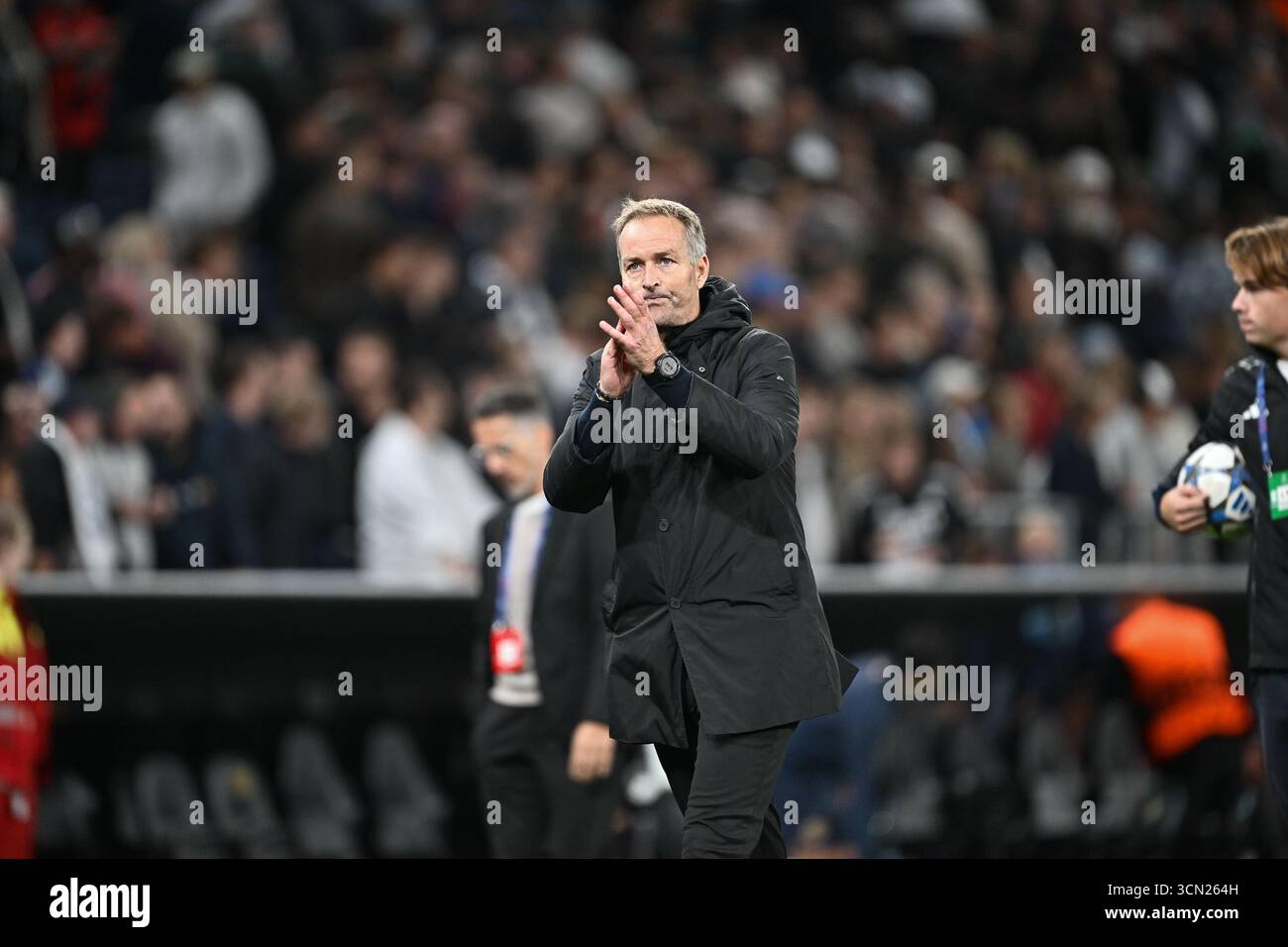 Copenhagen, Denmark. 18th, September 2025. Head coach Kasper Hjulmand ...