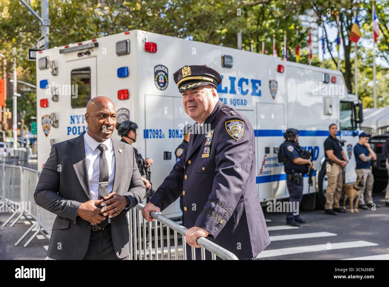 Jessica Tisch, commissioner of the New York Police Department (NYPD ...
