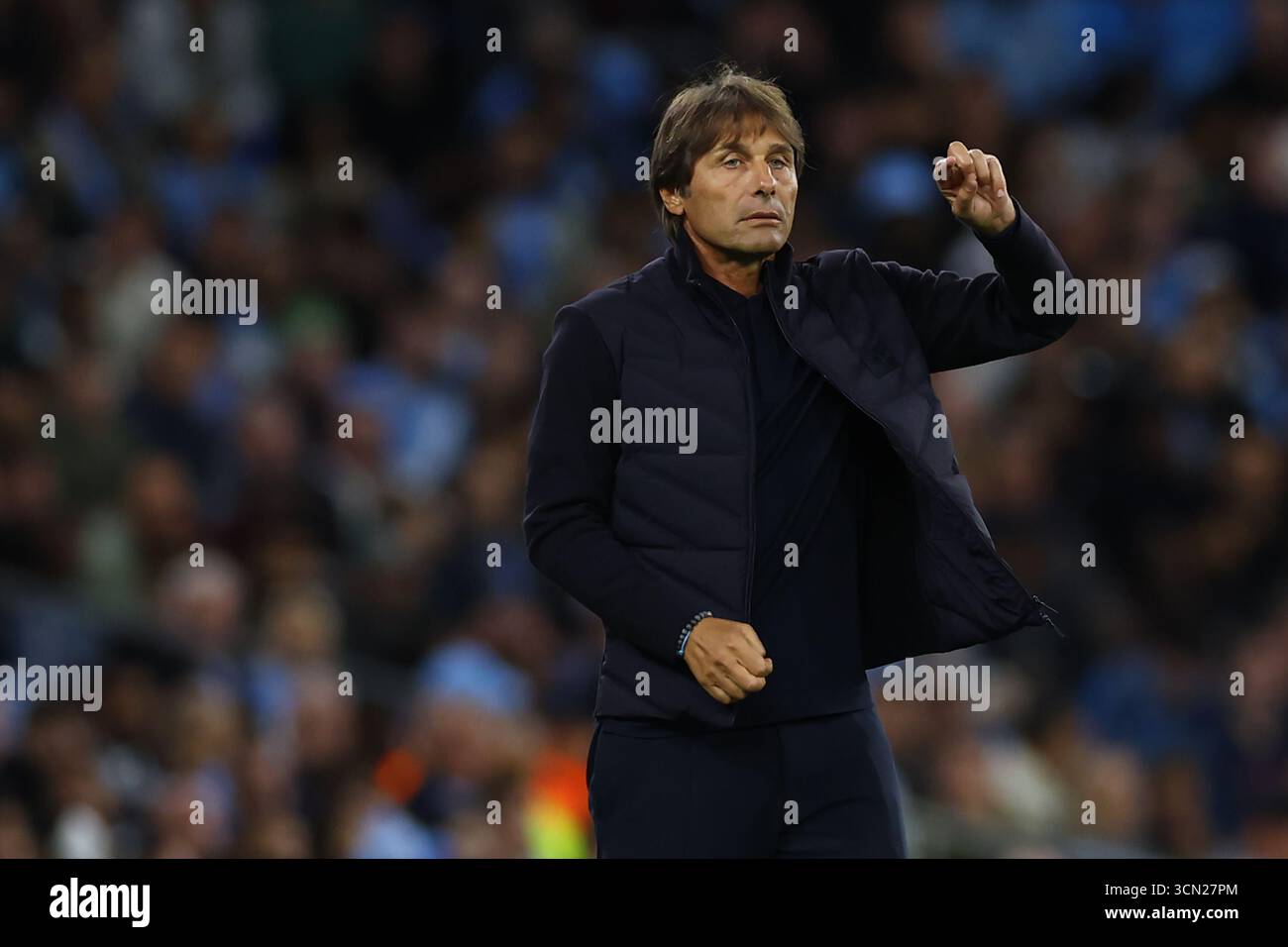 September 18, 2025, Manchester, Campania, England: Antonio Conte coach ...
