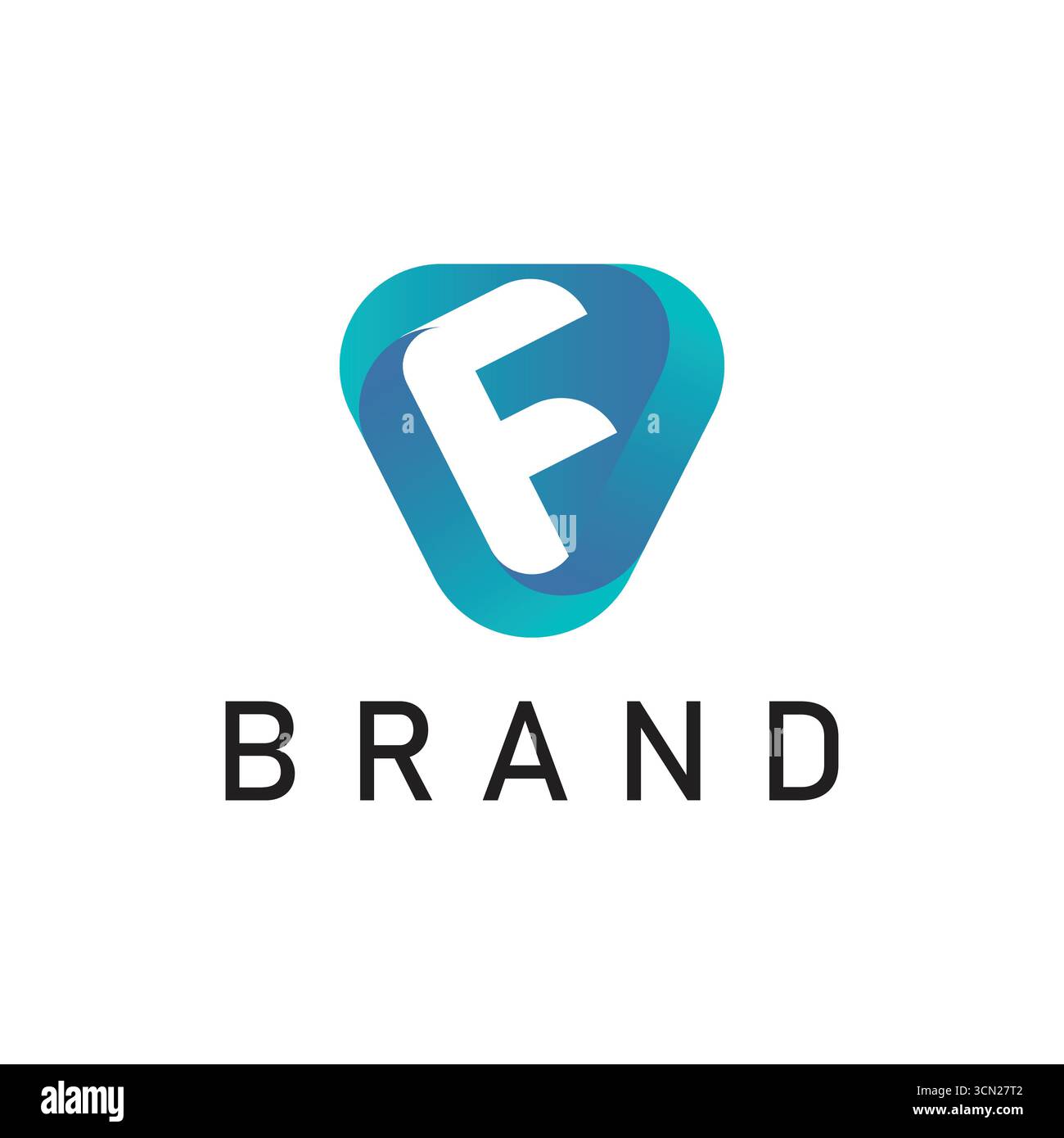 Letter simple geometric digital Cut Out Stock Images & Pictures - Alamy