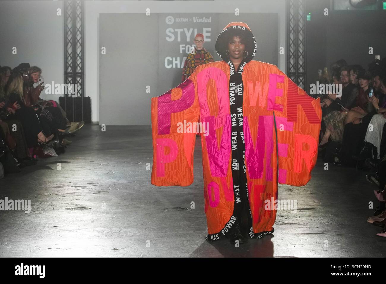 Sabrina Grant on the catwalk at the Oxfam 'Style for Change' show at ...