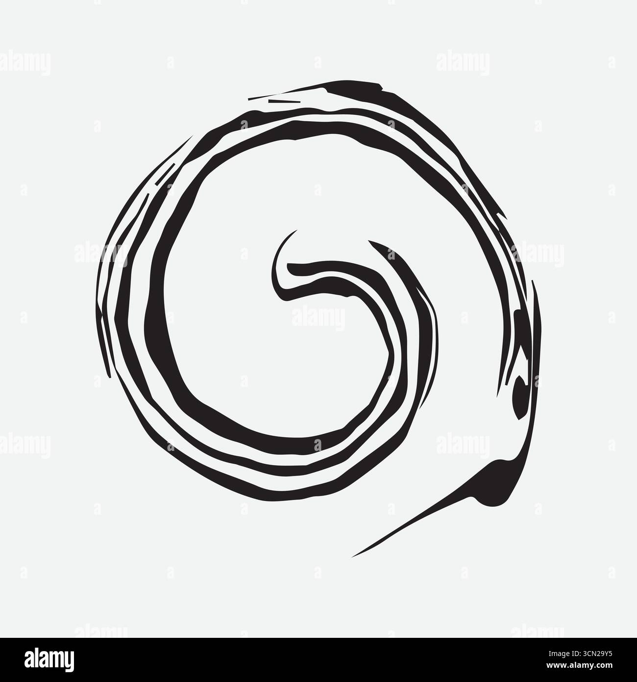 Swirls vector pattern contemporary Stock Vector Images - Alamy