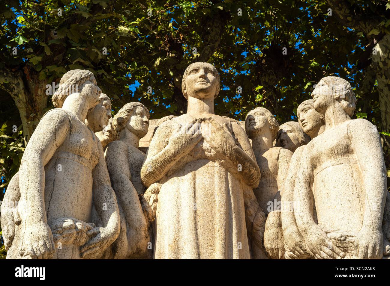 Geneva, Switzerland - September 9, 2025: Monument to the centenary of ...