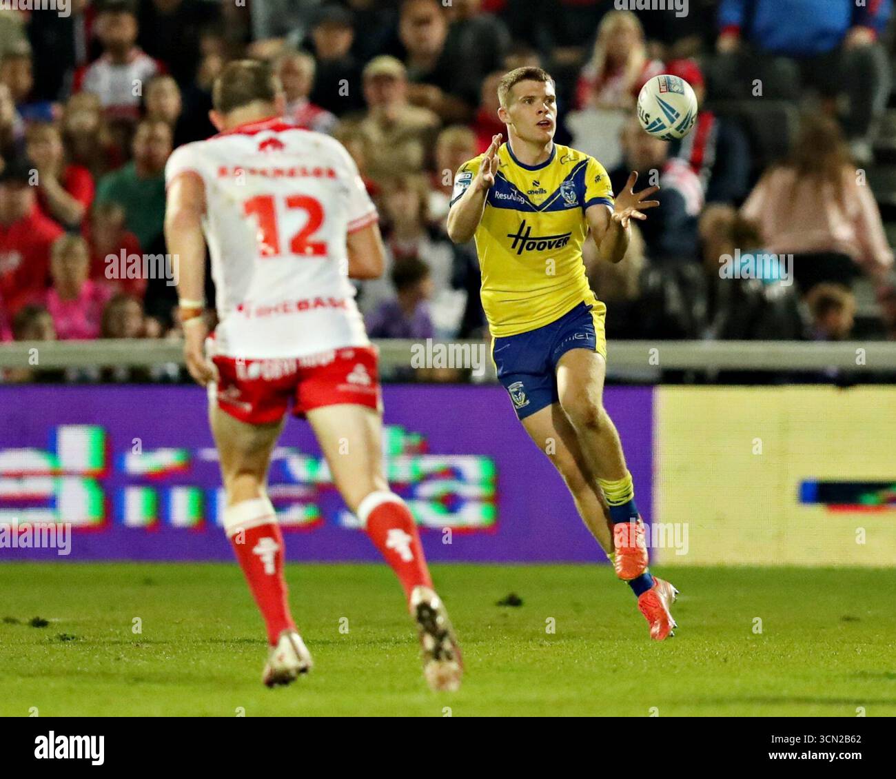 Jake Thewlis of Warrington Wolves during the Betfred Super League round ...