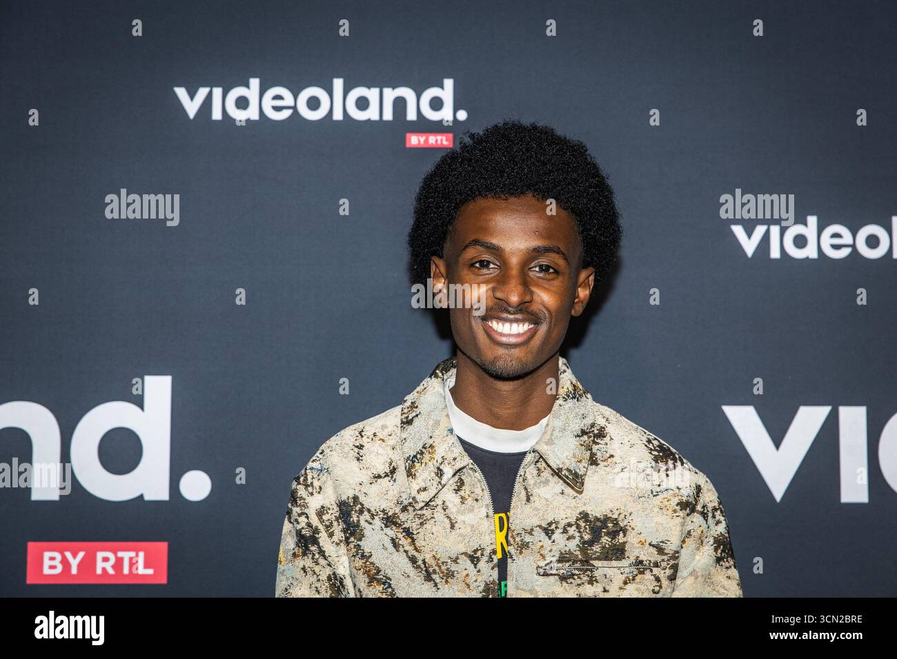 AMSTERDAM - Anas Derow on the red carpet before the premiere of a ...