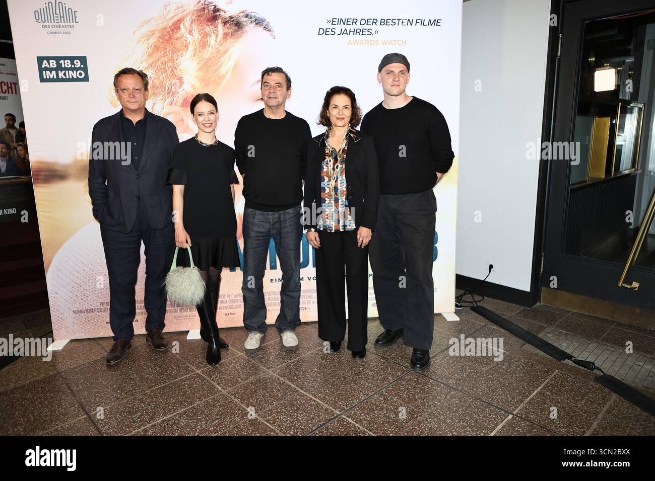 BERLIN, GERMANY - September 18: (l-r) Christian Petzold, Paula Beer ...