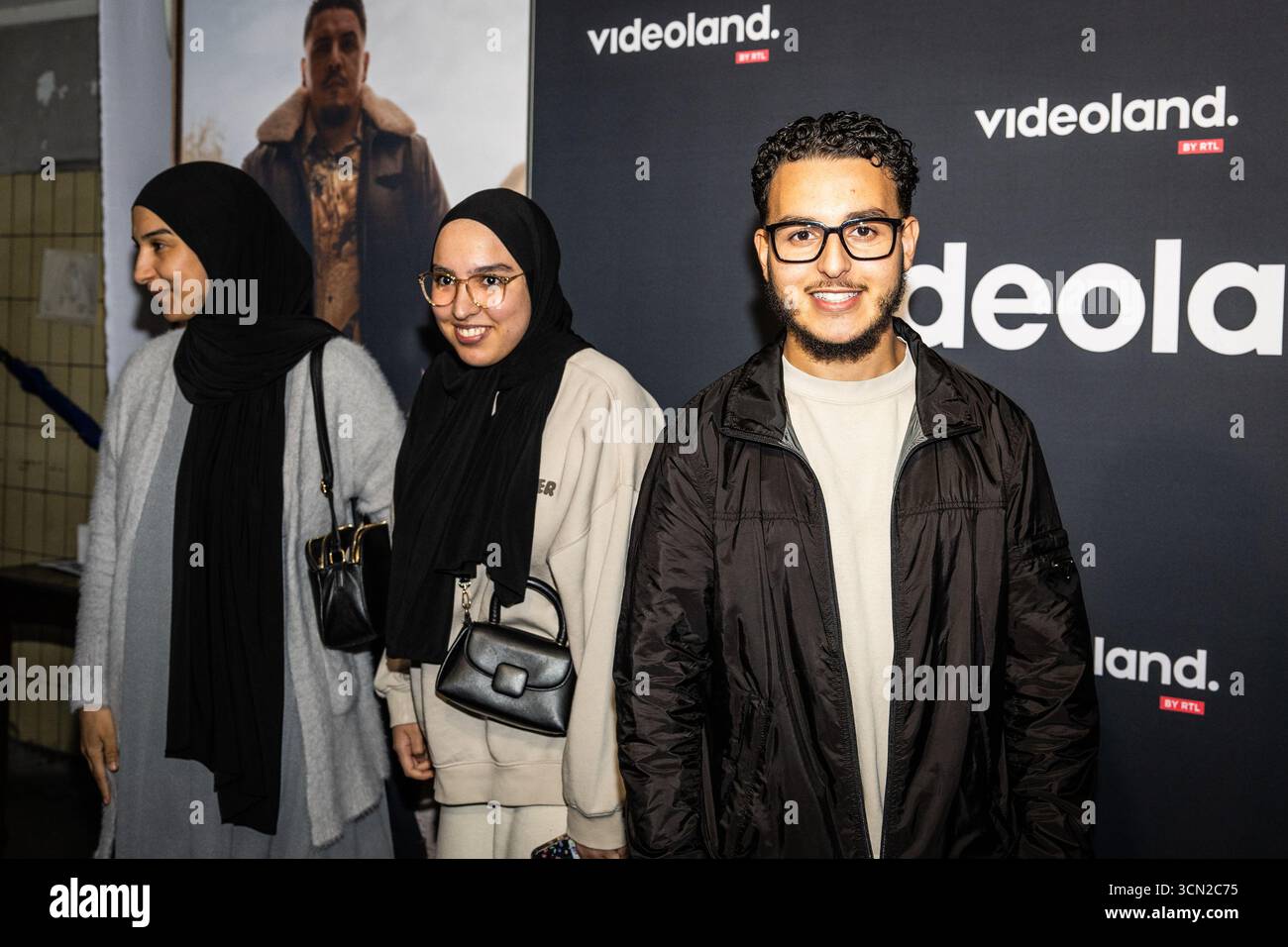 AMSTERDAM – Cast and guests on the red carpet before the premiere of a ...