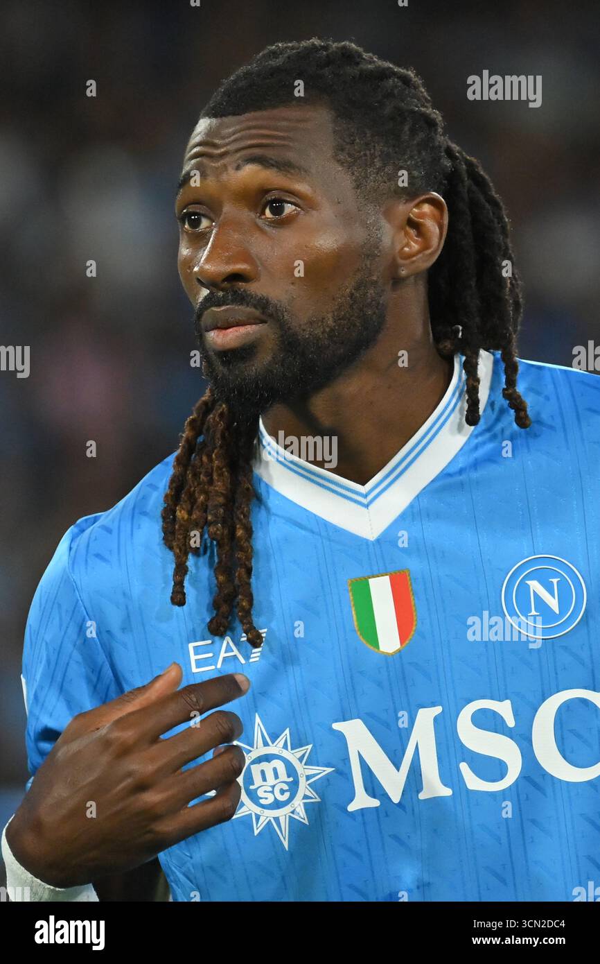 Andre-Frank Zambo Anguissa of SSC Napoli during the serie A Enilive ...
