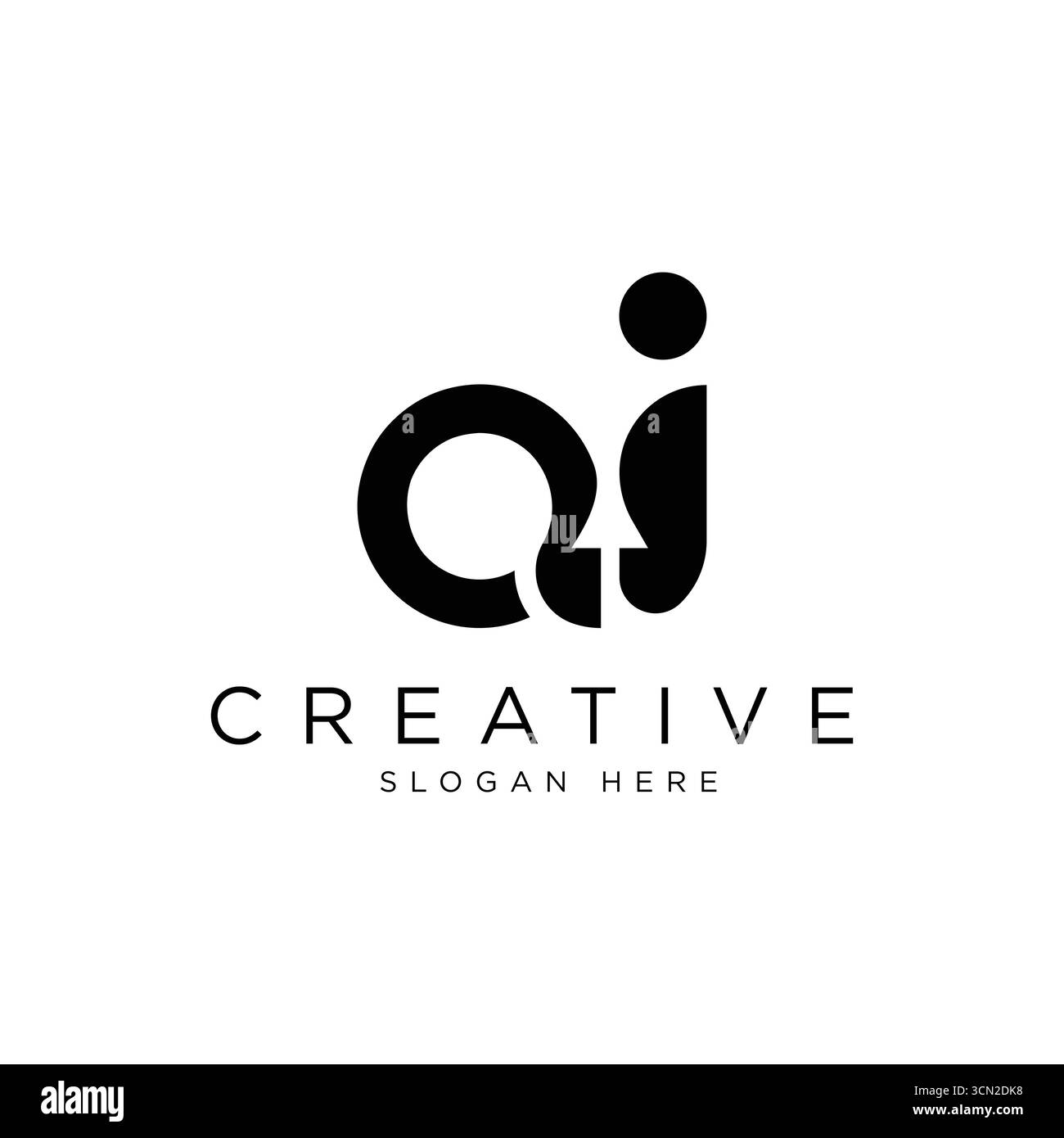 creative ai logo icon design template Stock Vector Image & Art - Alamy