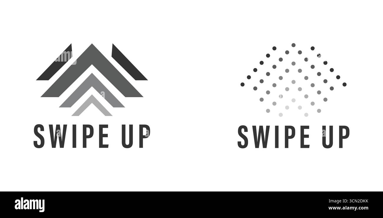 Flat design swipe icon Cut Out Stock Images & Pictures - Alamy