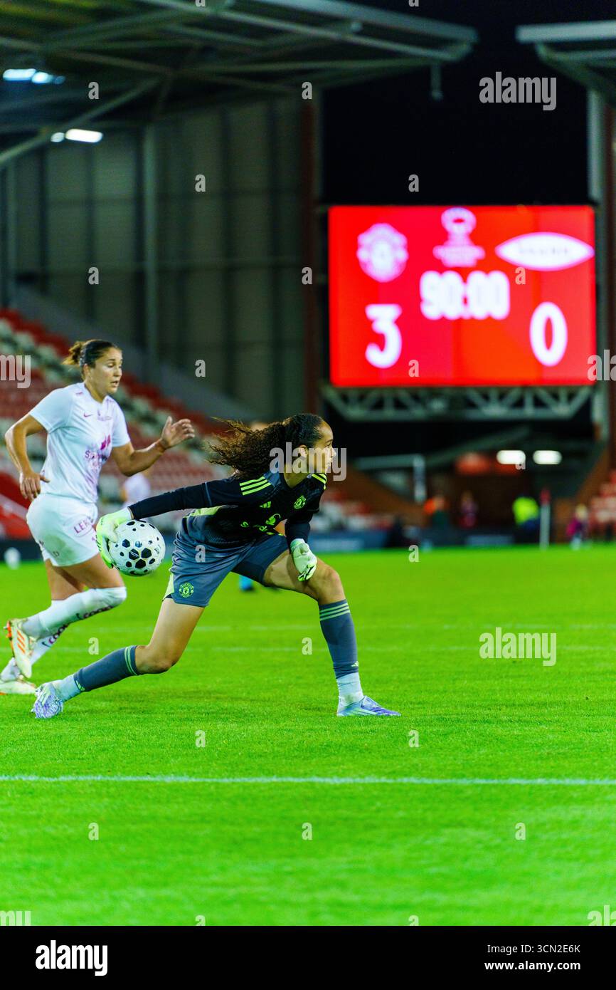 Phallon Tullis-Joyce during Manchester United Women vs. Brann Women in ...