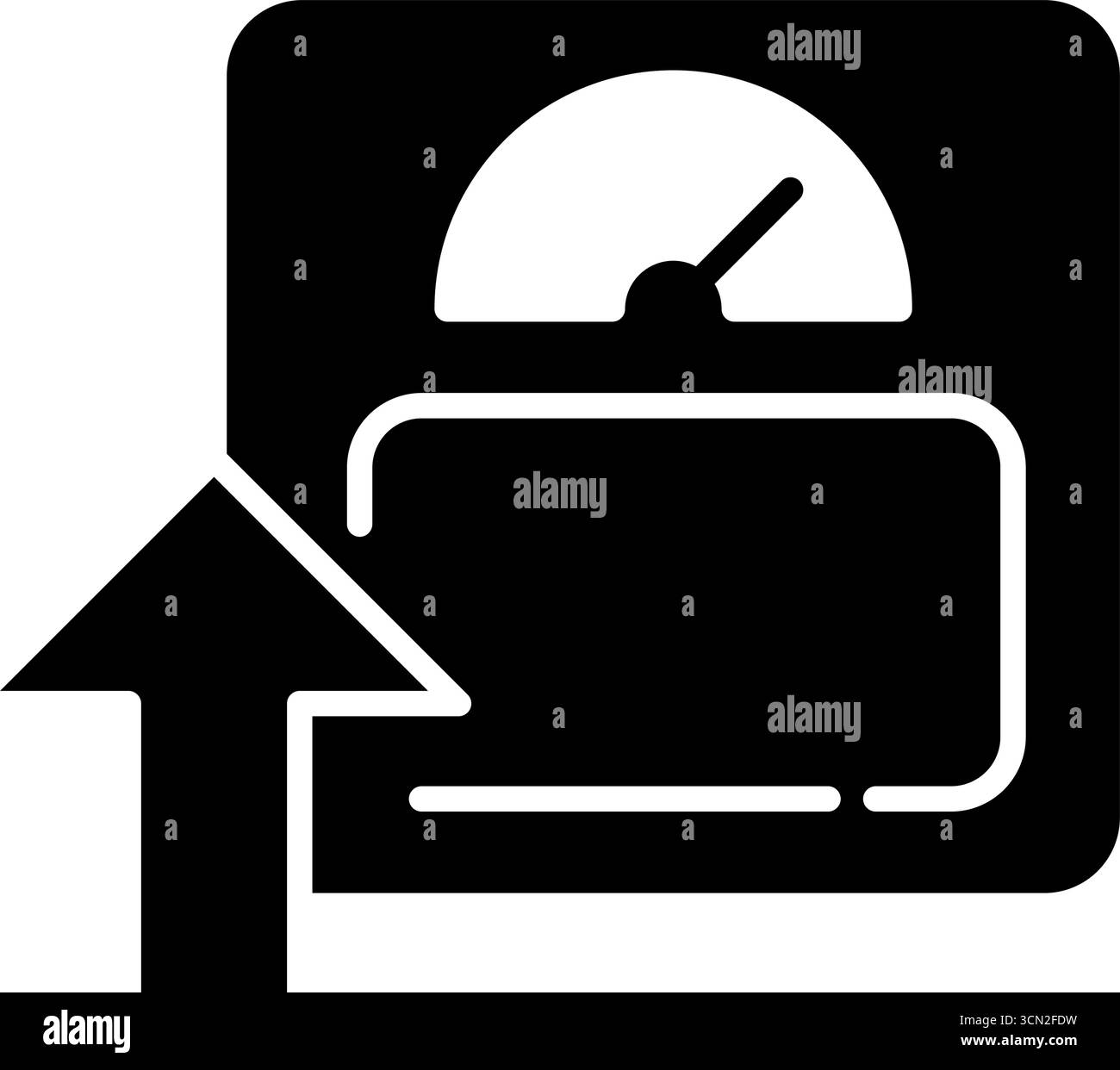 Weight gain - vector icon Stock Vector Image & Art - Alamy