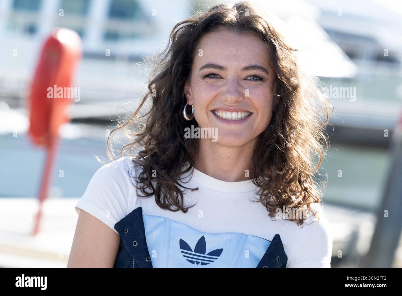 Julie Sassoust attends the Le Diplome Photocall Photocall during the ...