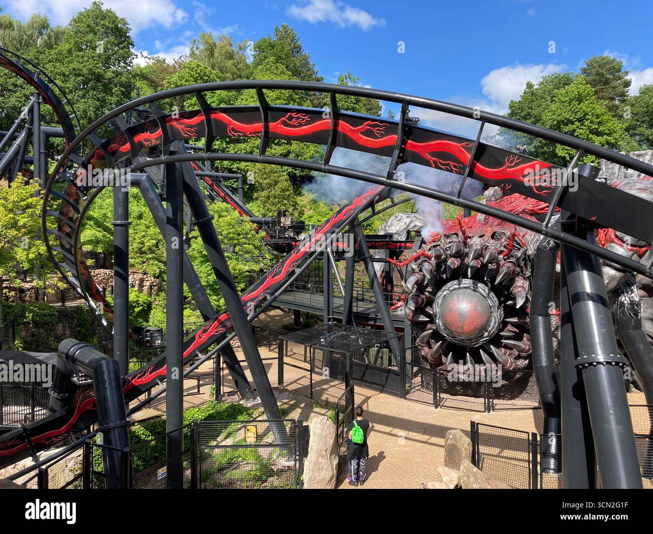 Nemesis reborn at alton towers hi-res stock photography and images - Alamy