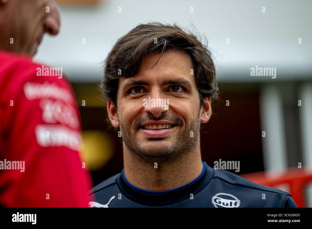 Baku, Azerbaijan, 18 Sep 2025, Carlos Sainz, from Spain competes for ...