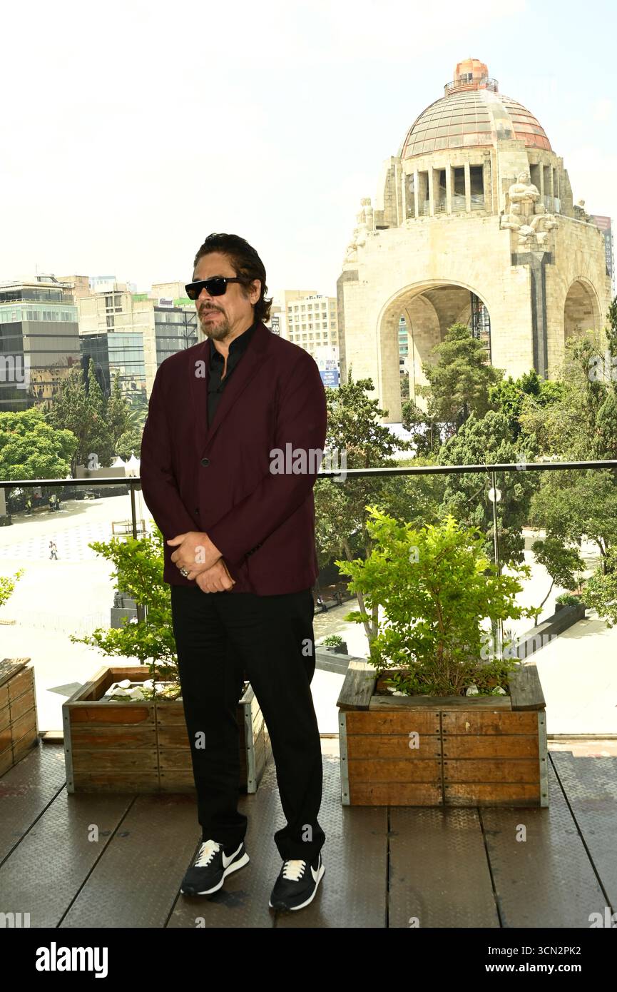 Actor Benicio del Toro attends the Photocall for One Battle After ...