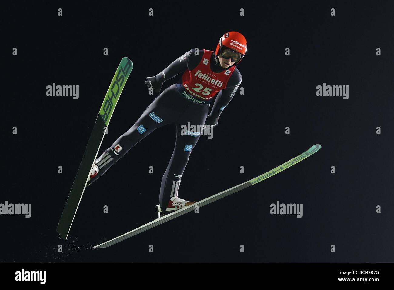 18th September 2025; Val di Fiemme, Italy; 2025 FIS Ski Jumping Summer Grand Prix ahead of the ...