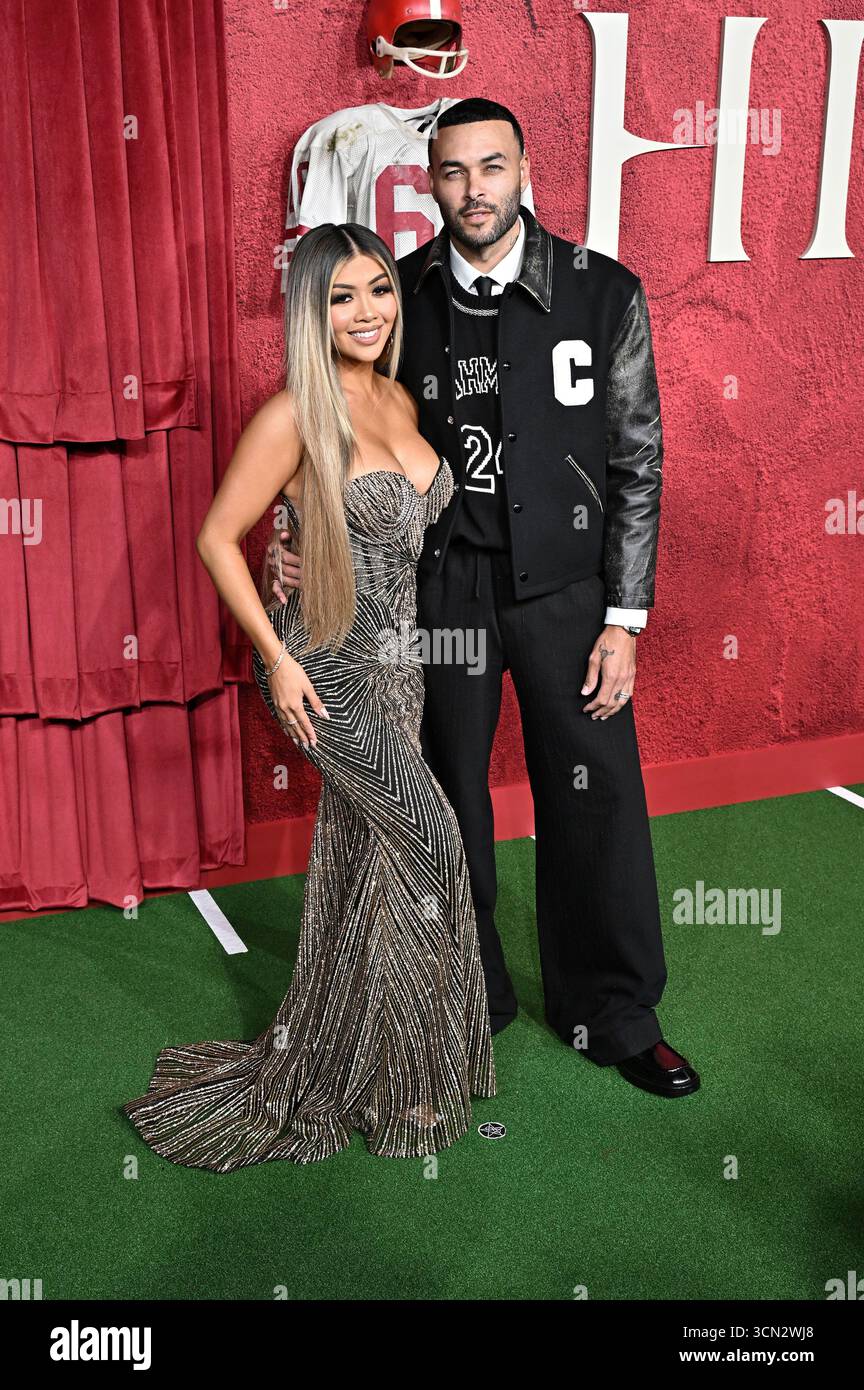 Liane V und Don Benjamin bei der Premiere des Kinofilms 'Him - Der ...