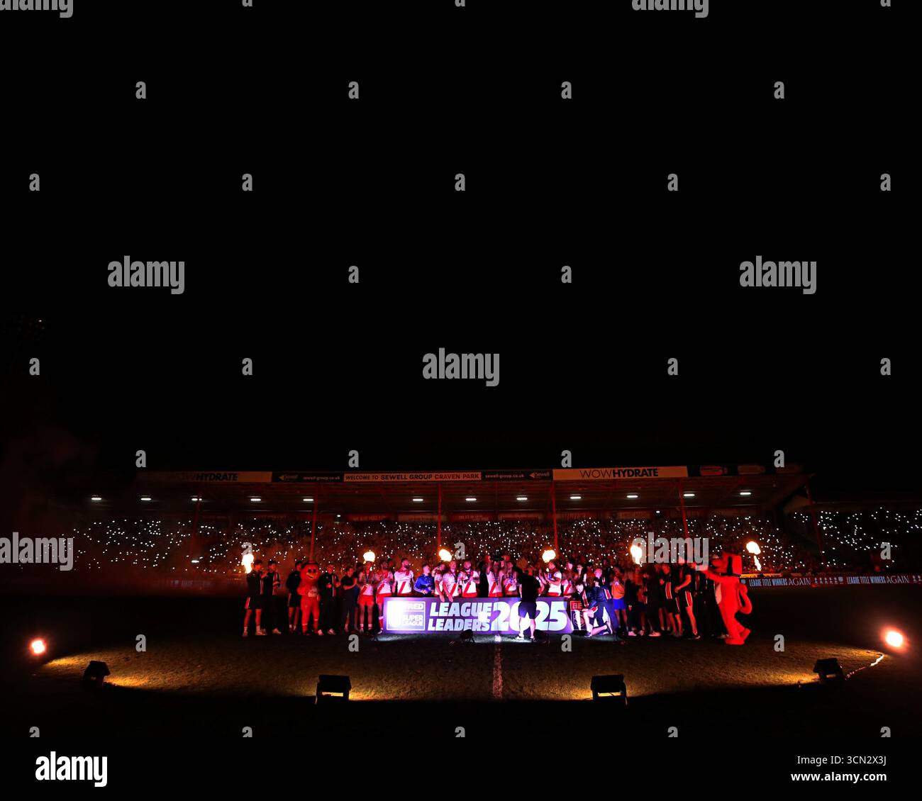 Hull KR lift the League Leaders Shield after the Betfred Super League ...