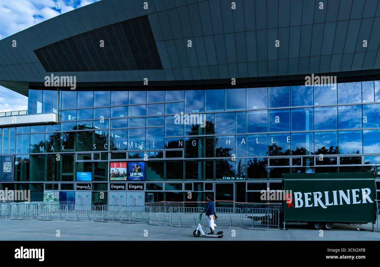 Exterior View of Max Schmeling Halle Arena in Berlin Prenzlauer Berg ...