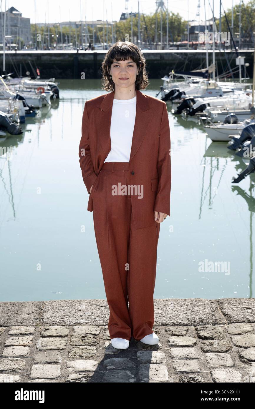 Olivia Ross attends the Les Sentinelles photocall the 27th La Rochelle ...