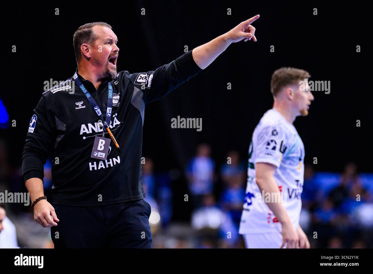 18 September 2025, Baden-Württemberg, Stuttgart: Handball: 1st ...