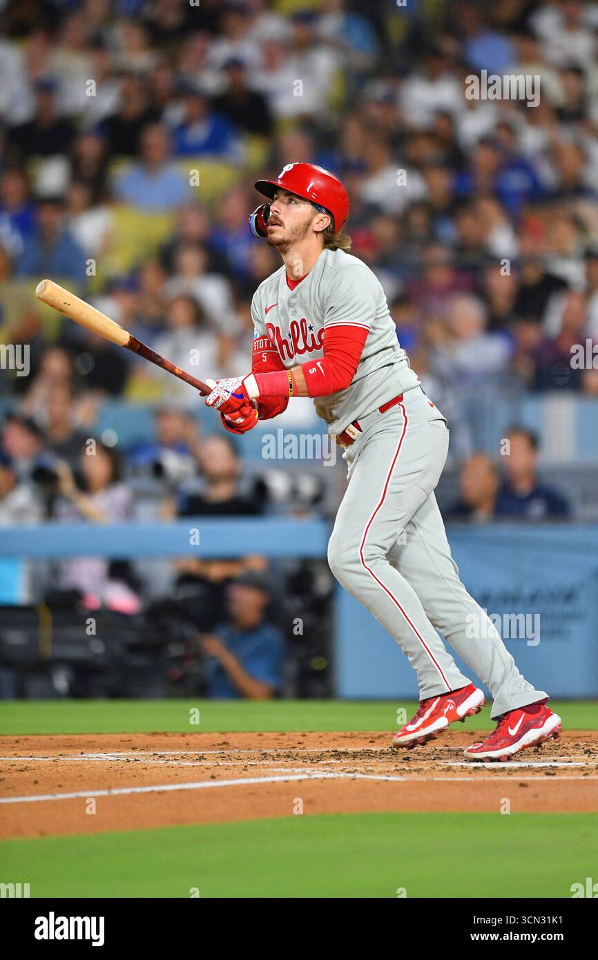 LOS ANGELES, CA - SEPTEMBER 16: Philadelphia Phillies shortstop Bryson ...