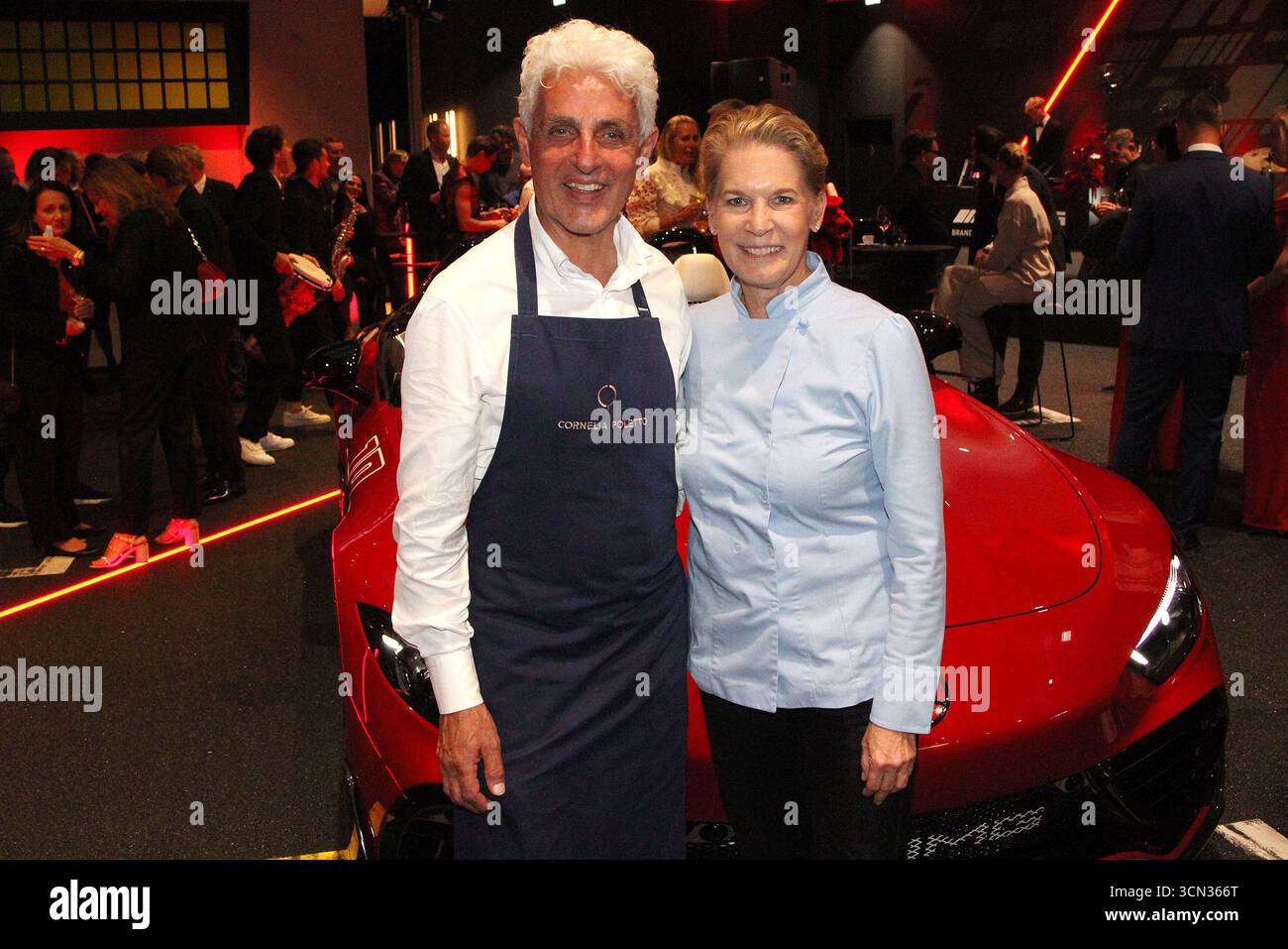 Remigio Poletto and Cornelia Poletto attend the Grand Opening of ...