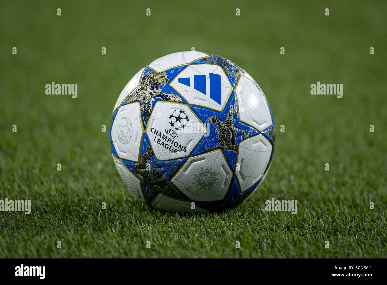 Official Matchball during the UEFA Champions League match between ...