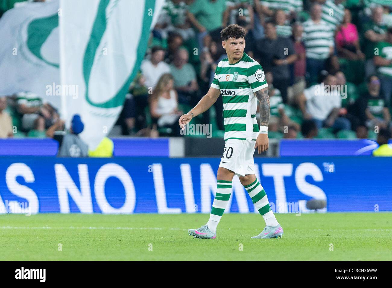 September 18, 2025. Lisbon, Portugal. Sporting defender from Uruguay ...