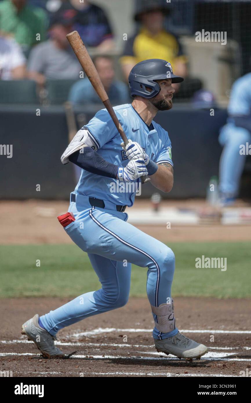 Tampa, FL USA: Toronto Blue Jays right fielder Nathan Lukes (38 ...