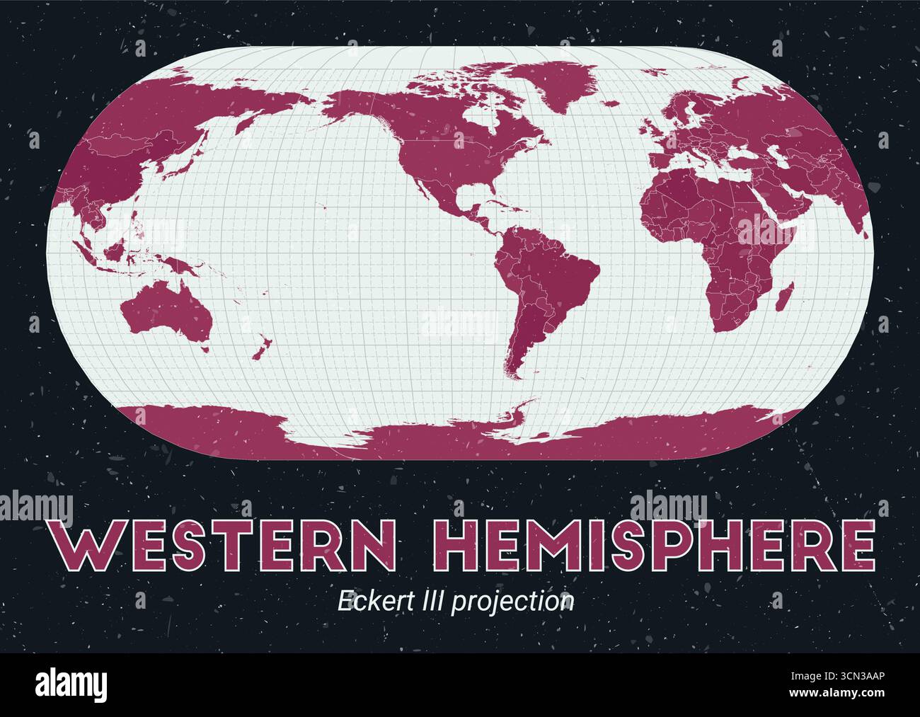 Hemisphere projection Stock Vector Images - Alamy