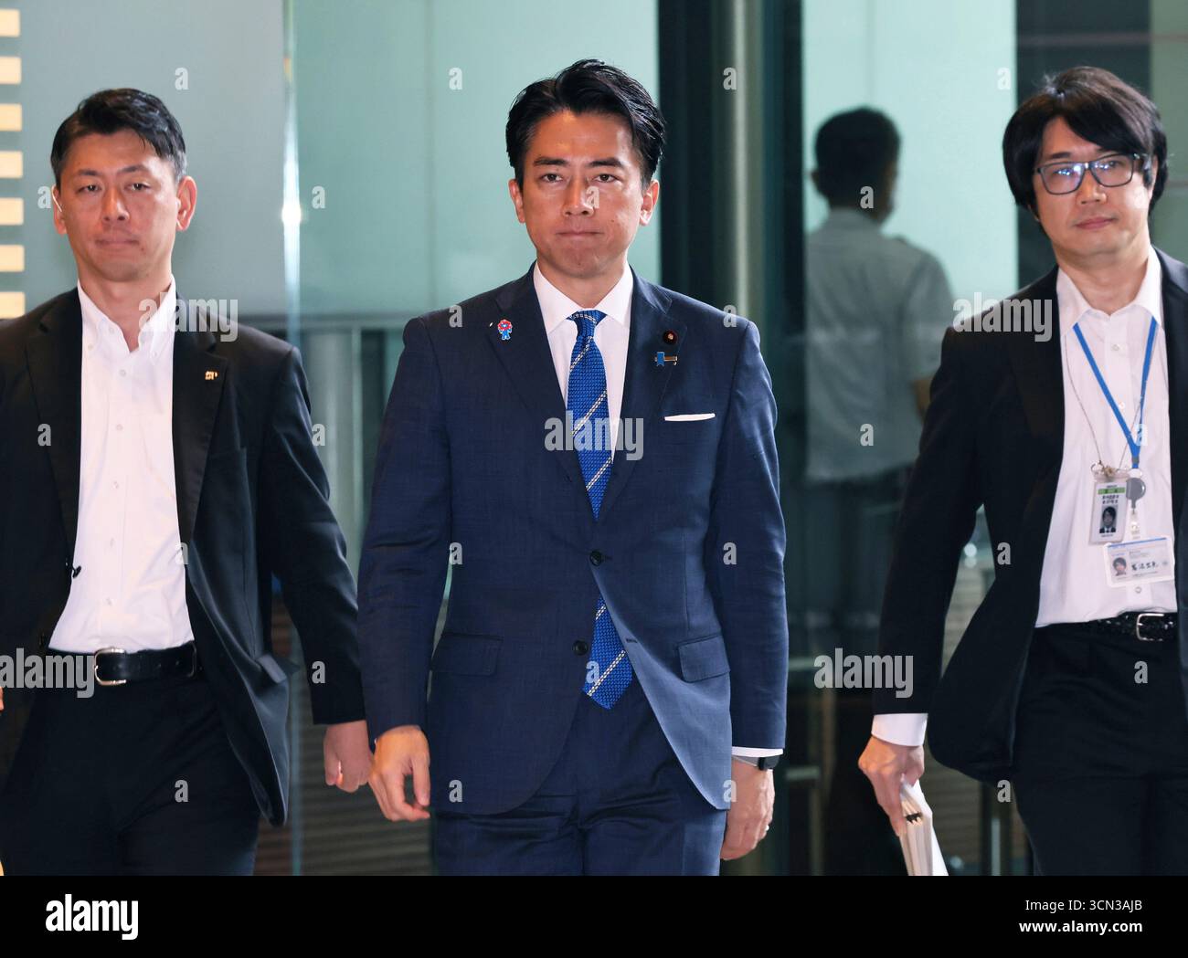 Japanese Agriculture, Forestry and Fisherie Minister Shinjiro Koizumi ...
