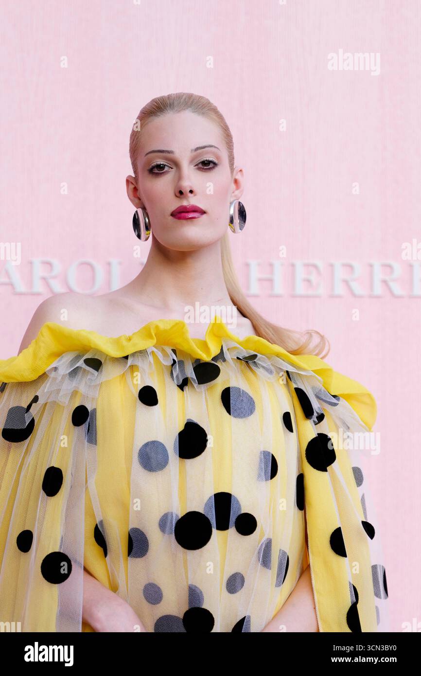 Gigi Goode attends Carolina Herrera's Spring-Summer 2026 collection at ...