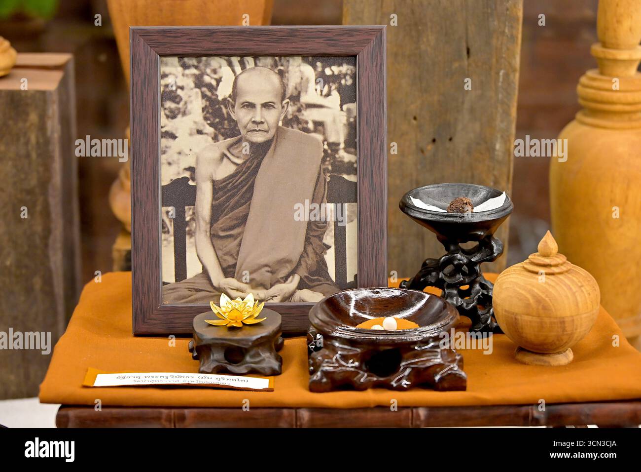 Relics of Ajahn Mun (Luang Pu Mun Bhuridatto), revered Theravada ...