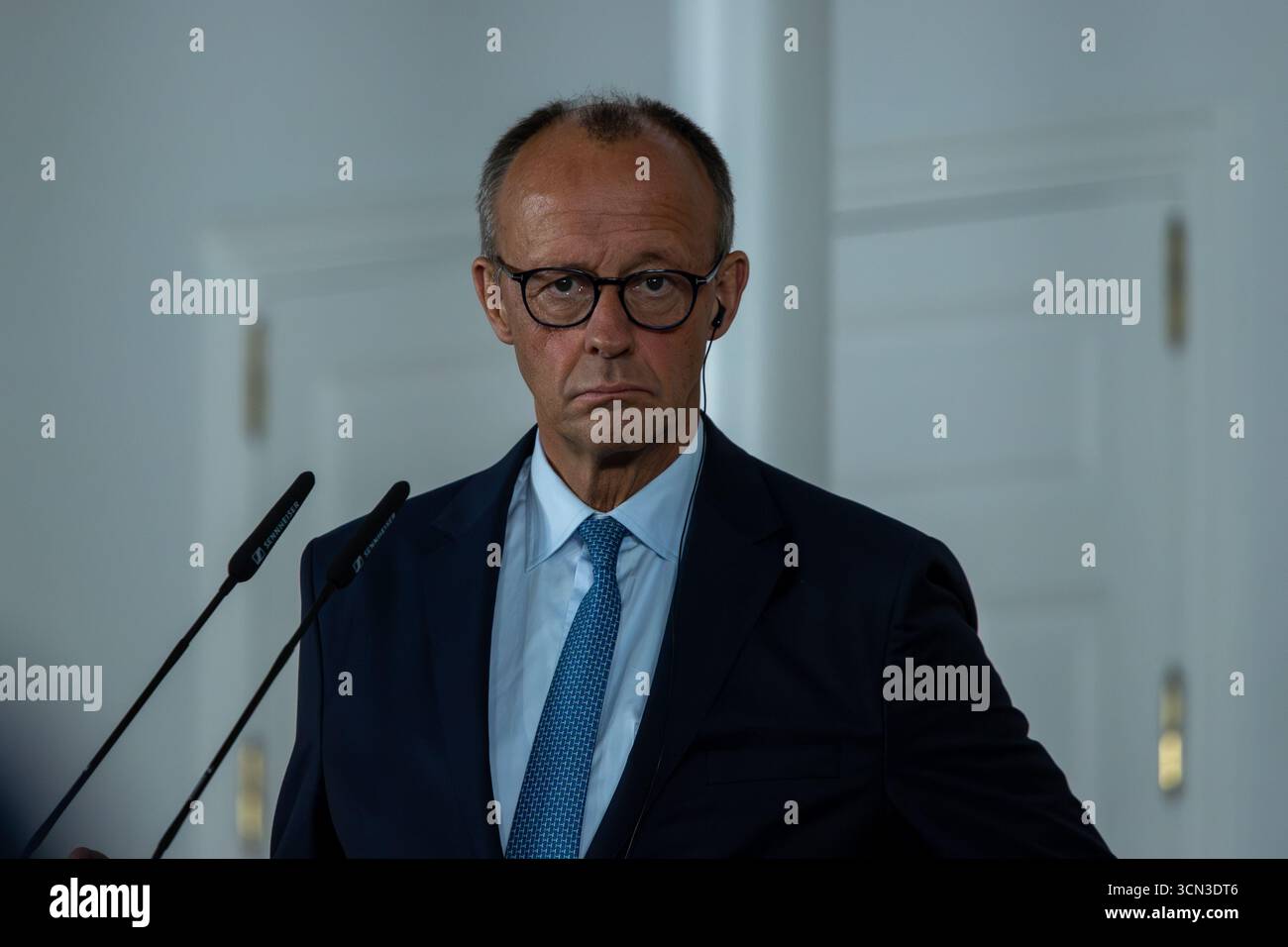 The Chancellor of the Federal Republic of Germany, Friedrich Merz ...