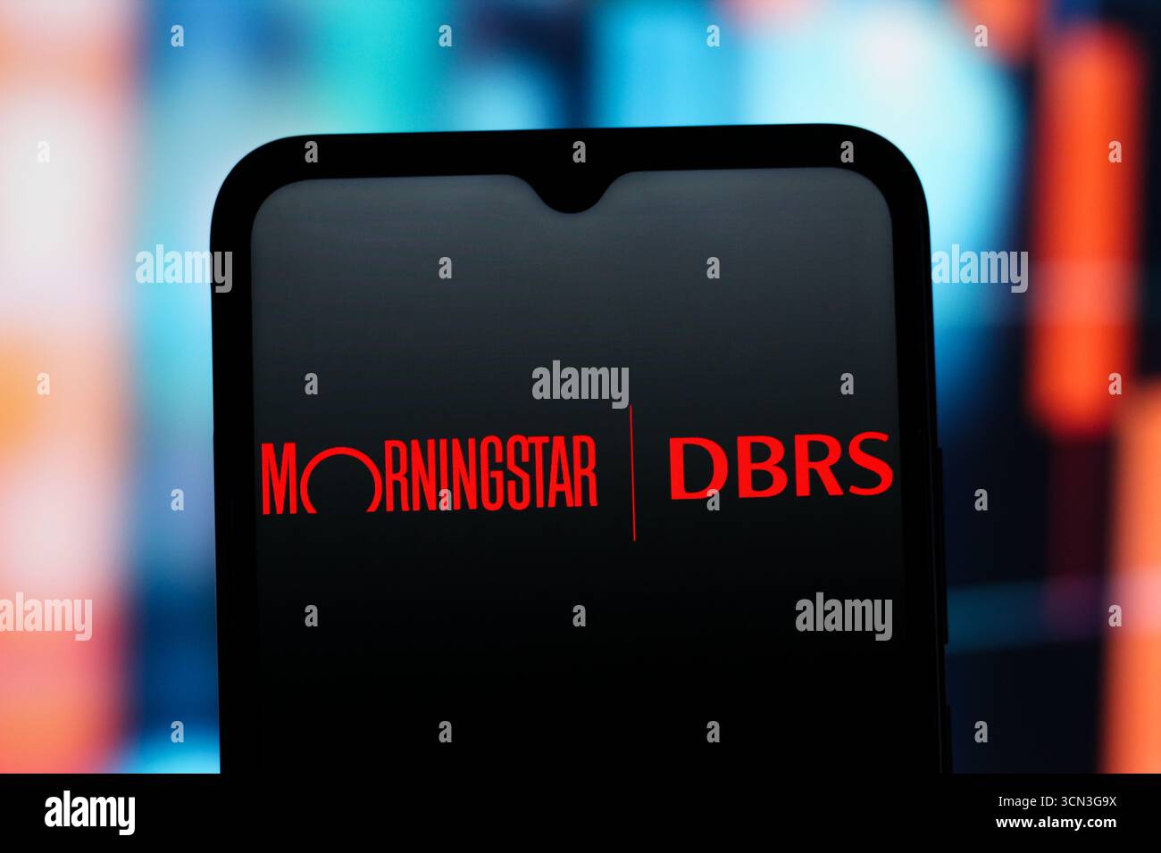 In this photo illustration, the Morningstar DBRS logo is seen displayed ...