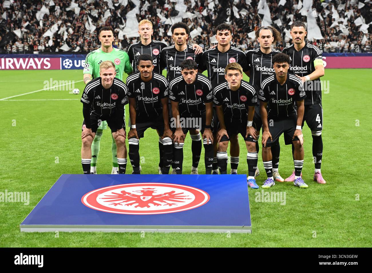 Team photo Eintracht Frankfurt team photo back from left: goalkeeper ...
