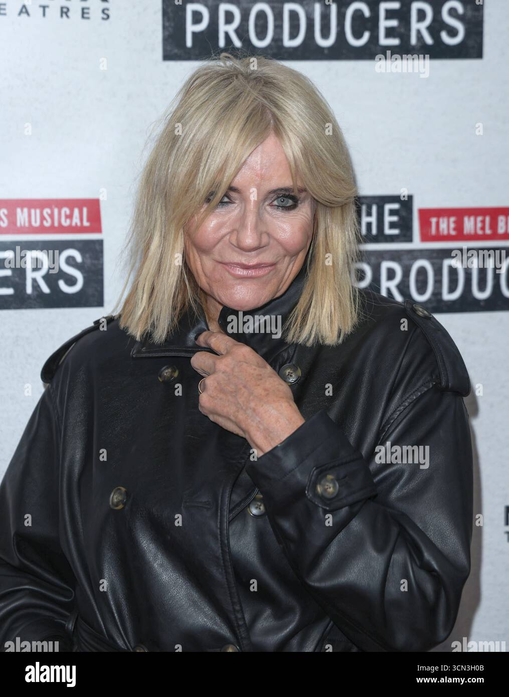 Michelle Collins seen attending "The Producers" West End Opening Night ...