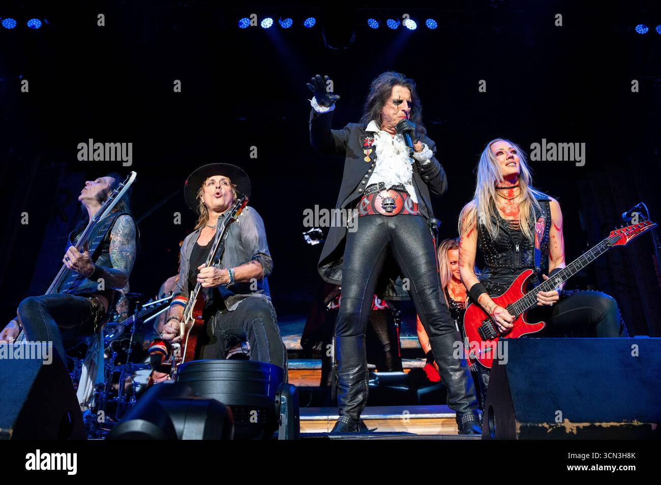 Alice Cooper performs on Thursday, Sept. 18, 2025, at Ameris Bank ...