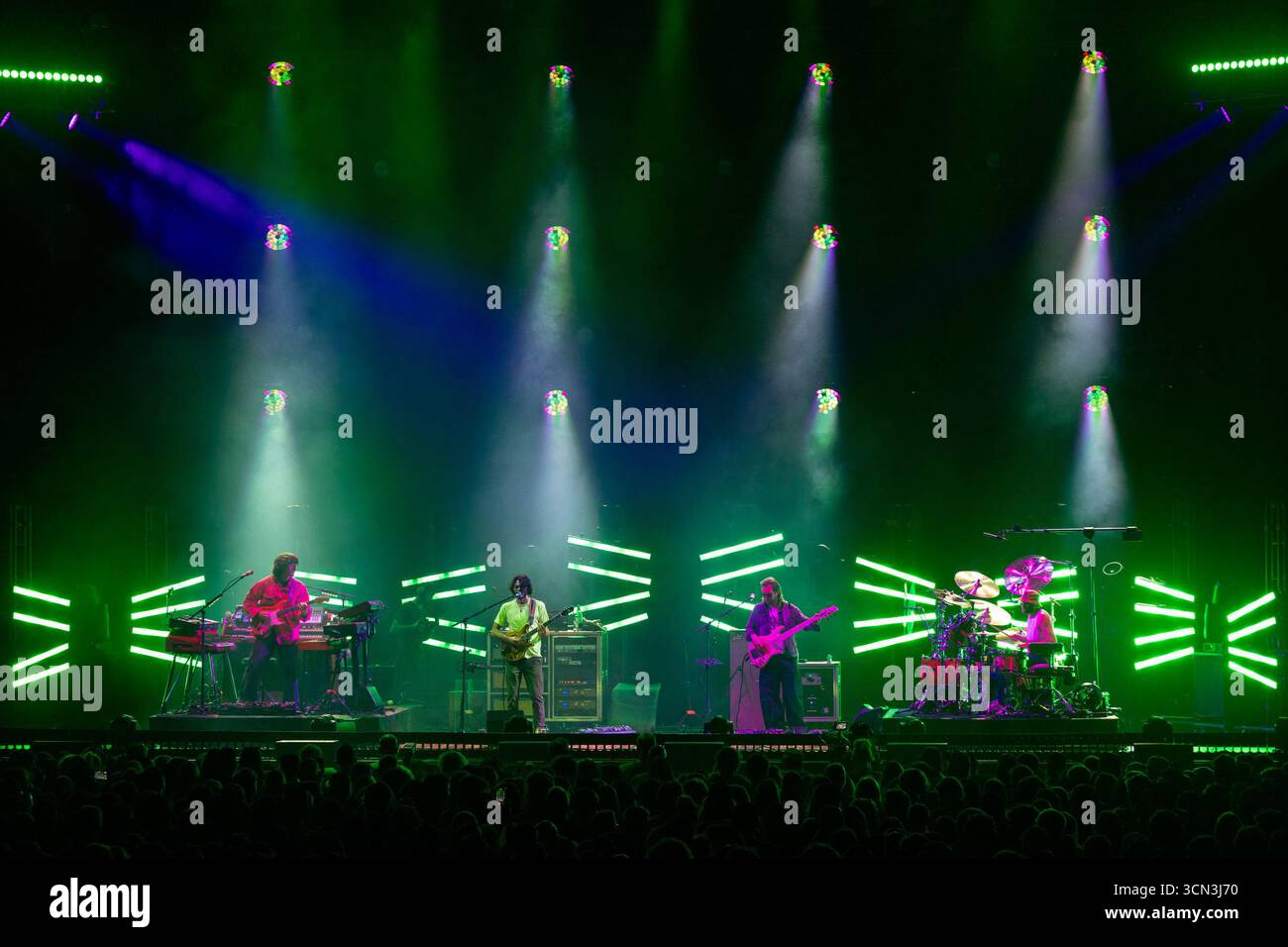 Peter Anspach, Rick Mitarotonda, Trevor Weeks and Cotter Ellis of Goose ...