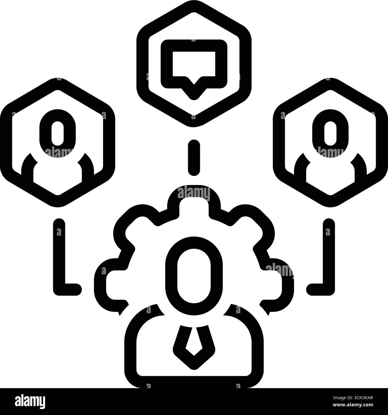 Icon client collaboration hi-res stock photography and images - Alamy